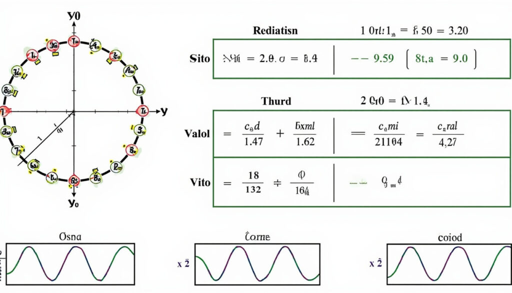 Comment enseigner la trigonométrie dans un cercle de manière efficace