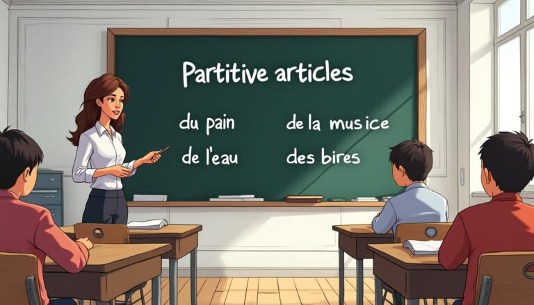 Les secrets du tableau des articles définis contractés et partitifs révélés